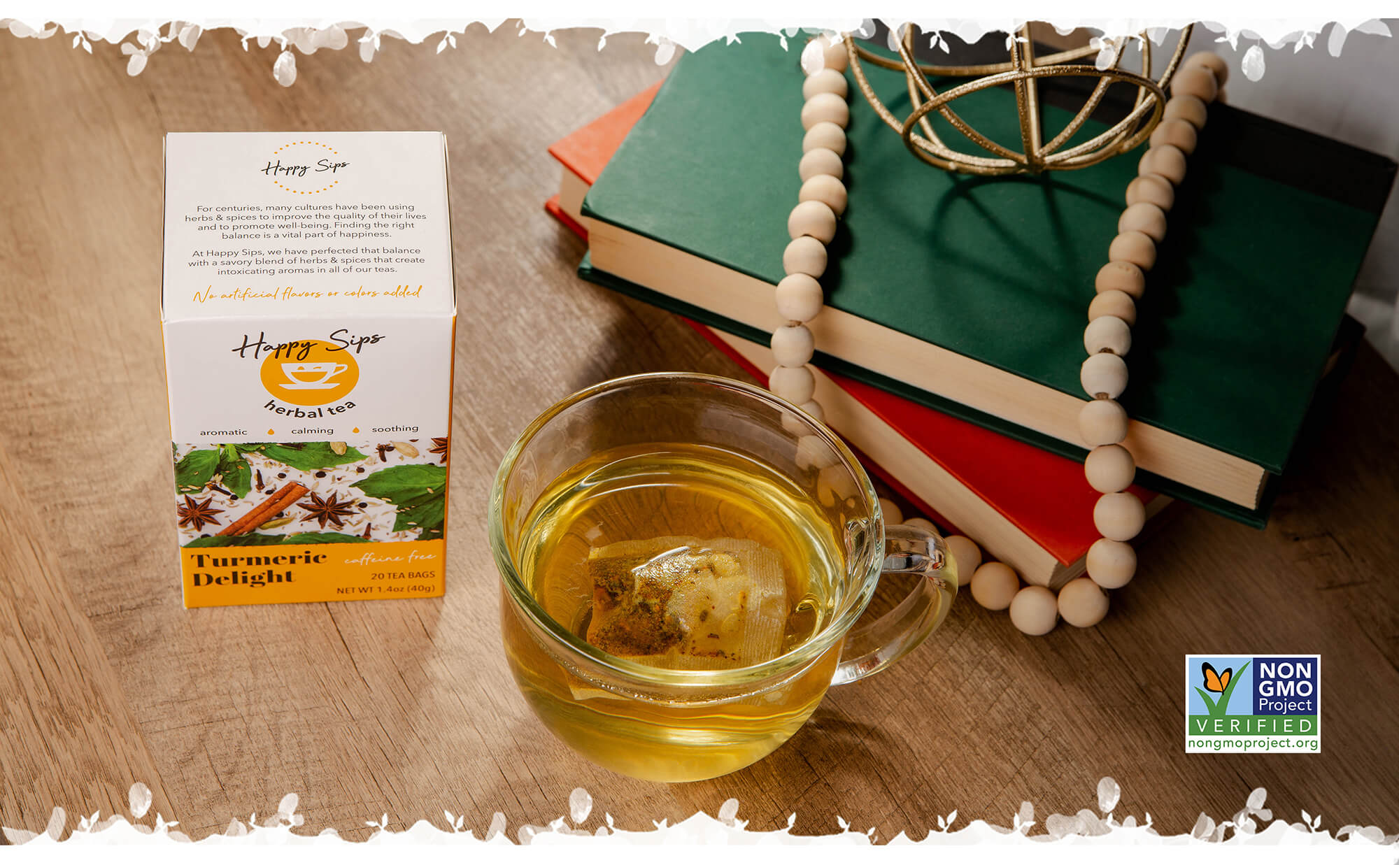 Happy Sips Herbal Tea - The Perfect Balance